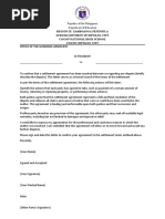 Request Letter For SOA | PDF