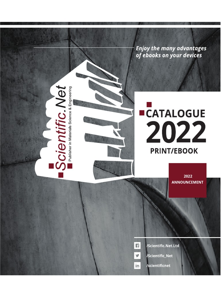 Book Catalogue 2022 | PDF | Materials Science | Composite Material