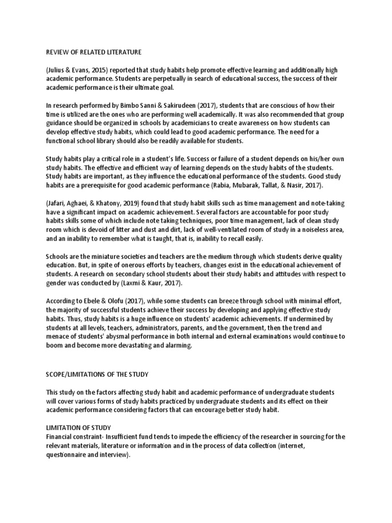 REVIEW OF RELATED LITERATURE MMMM | PDF | Cognitive Psychology | Behavior Modification