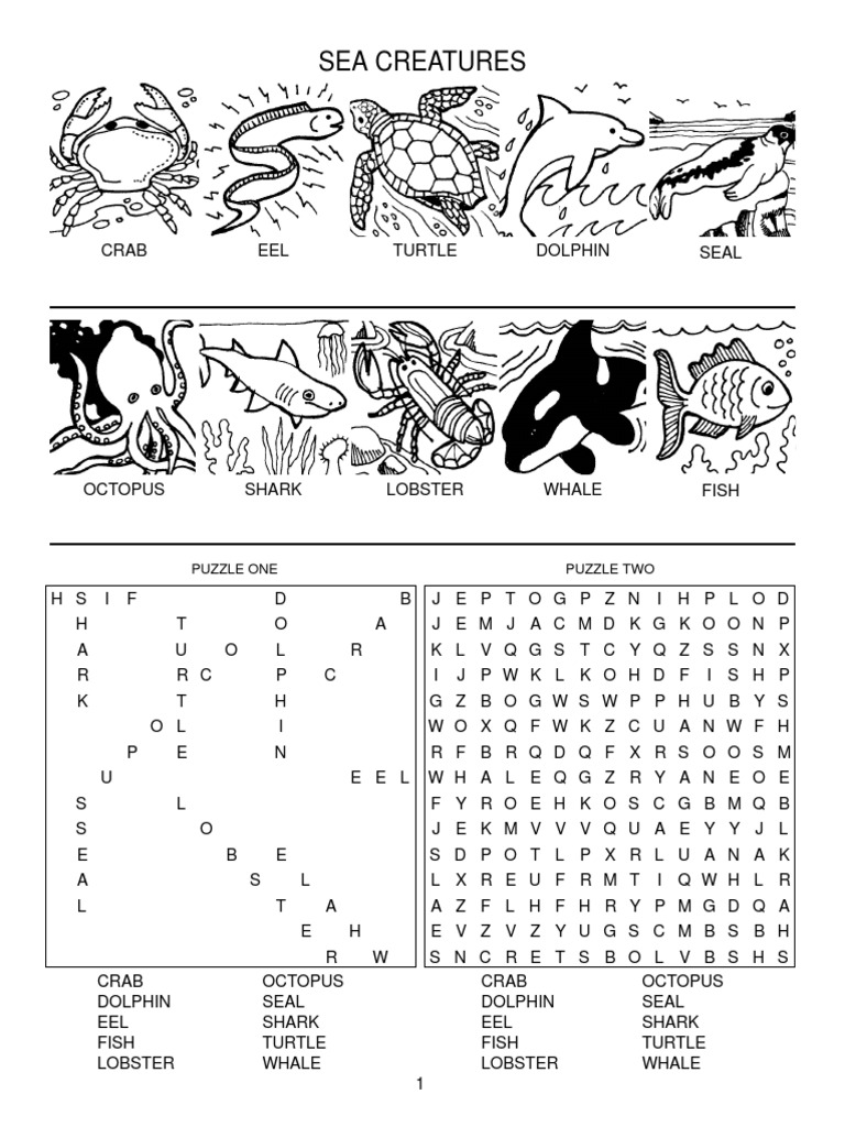100 Thematic Word Search Puzzles Junior 1-8 | PDF