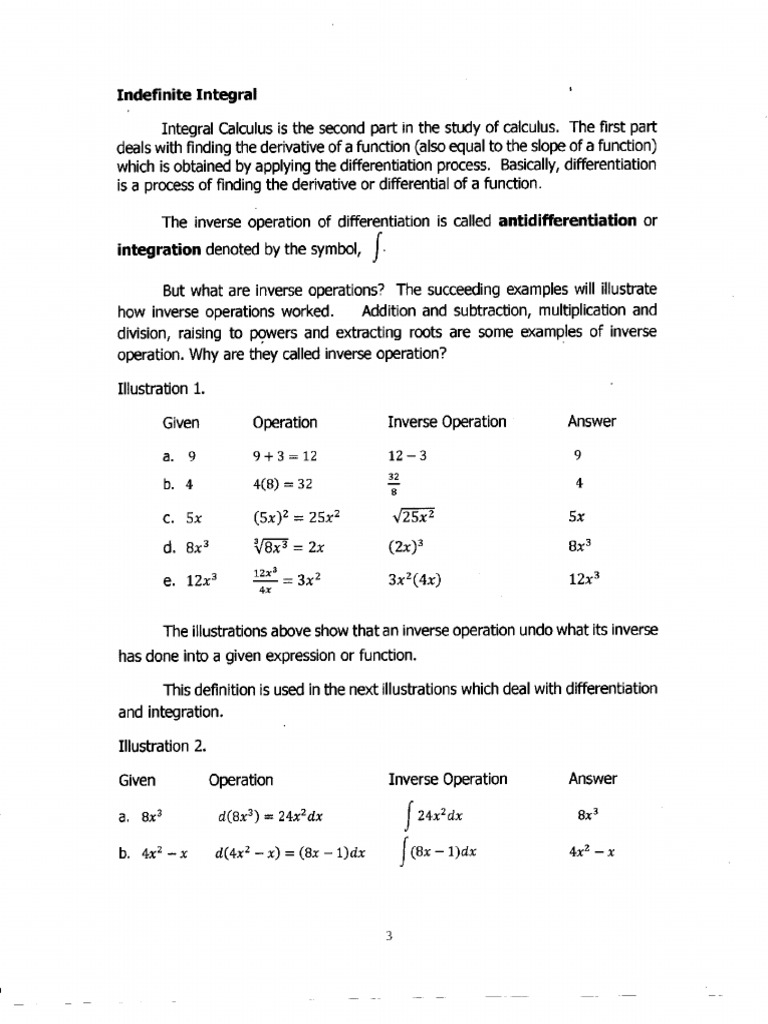 Indefinite-Integrals-Power-Formula | PDF
