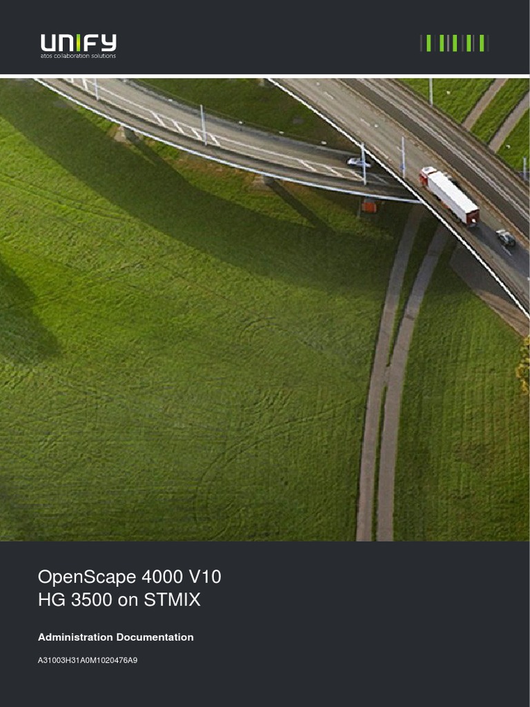 Openscape 4000 V10openscape 4000 V10 Hg 3500 On Stmix Administrator