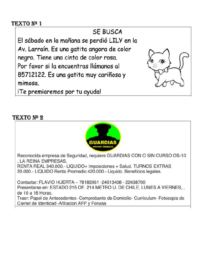 Guia Nº2 Proposito Del Autor | PDF