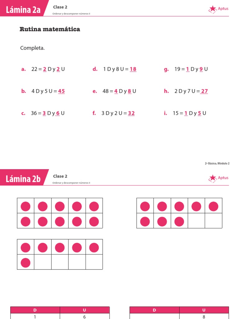 Rutina Matemática: Completa | PDF