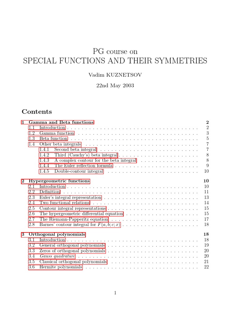 SP Funct | Download Free PDF | Special Functions | Function (Mathematics)