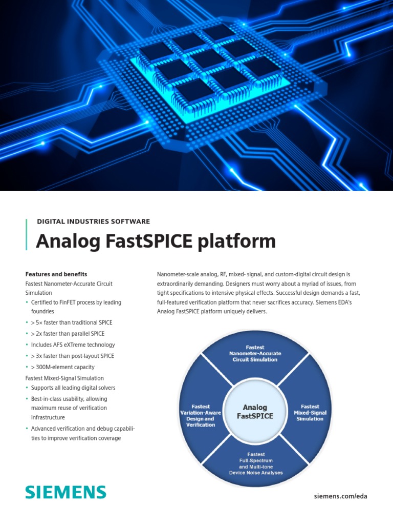 Analog Fastspice Platform: Digital Industries Software | PDF | Spice ...