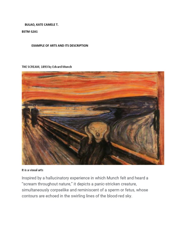 Example of Art Description | PDF