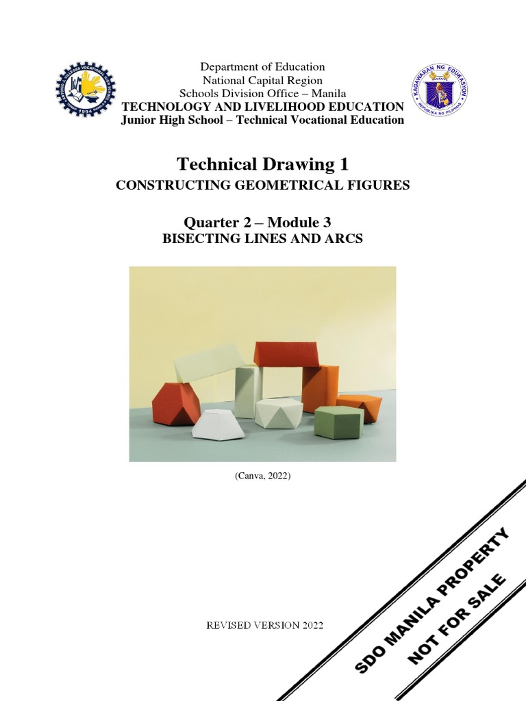 Techvoc Grade7 TD1 Q2 Module 3 | PDF | Geometry | Curve