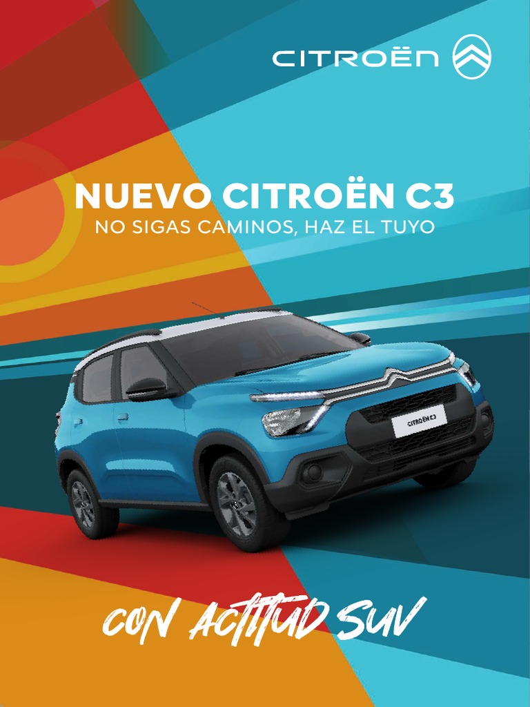 Nuevo Citroën C3: No Sigas Caminos, Haz El Tuyo | PDF