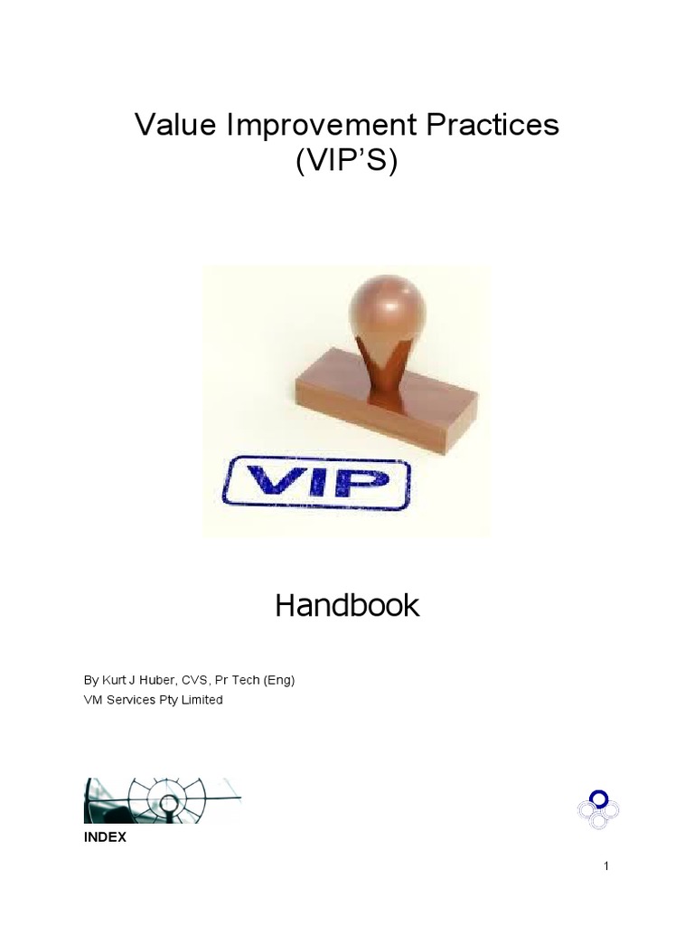 Value Improvement Practices Handbook Example1 | PDF | Reliability ...