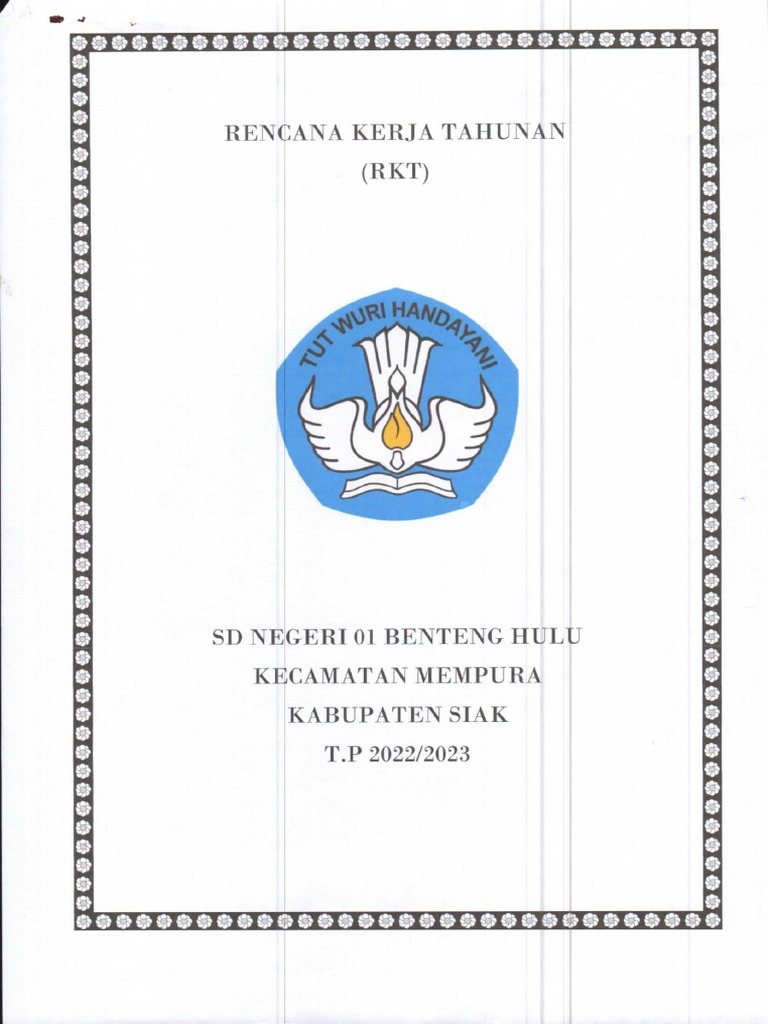 RKT SD N 01 Benteng Hulu | PDF