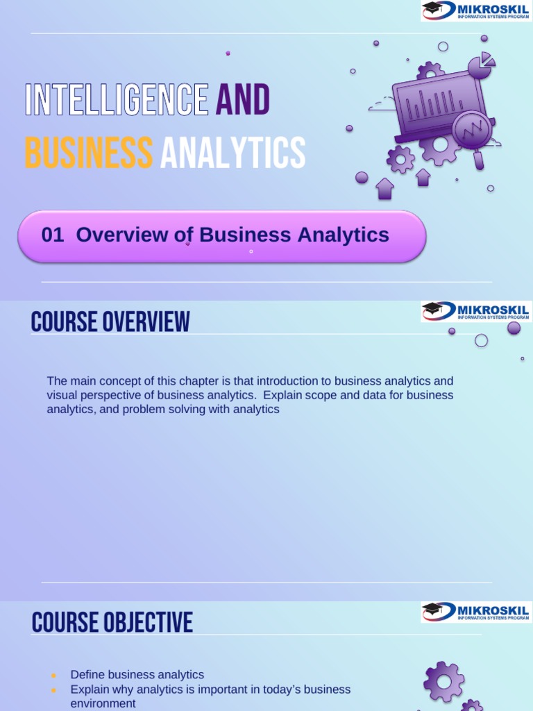 CH01 Overview of Business Analytics | PDF | Analytics | Data