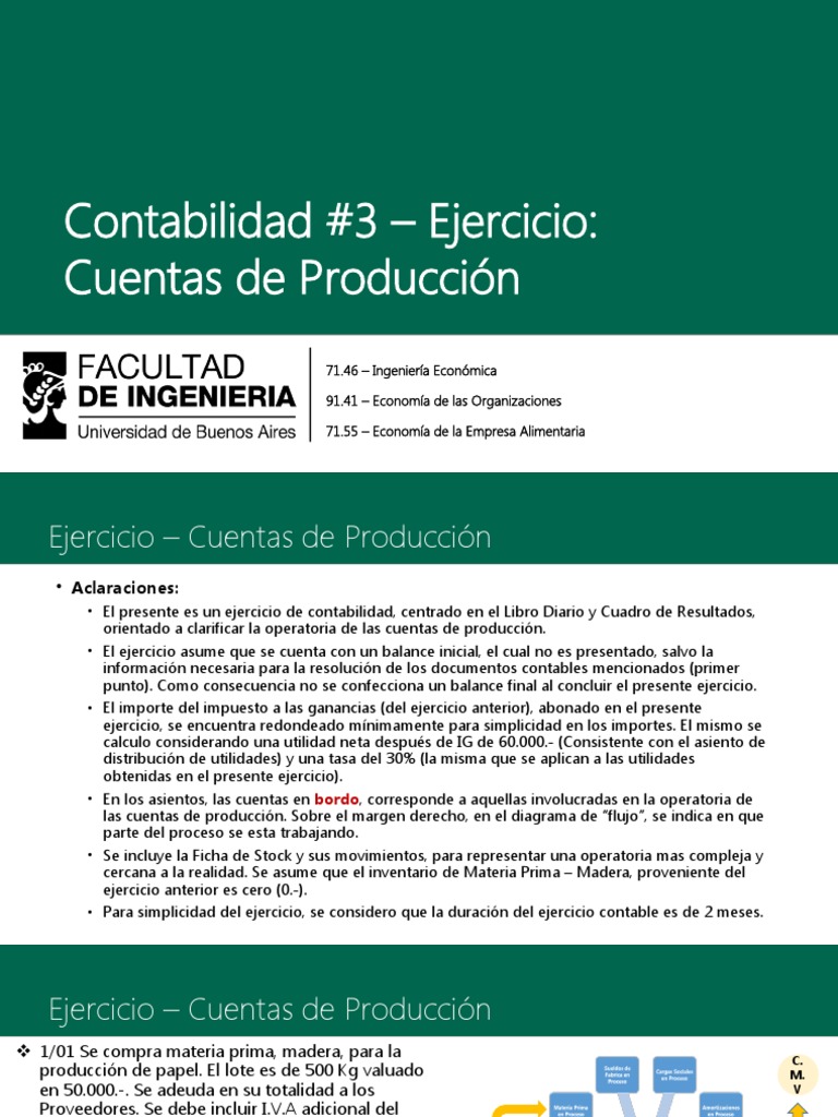 Contabilidad 2C 2020 - Ejercicio Clase #3 | PDF | Contabilidad | Dinero