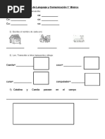 Lee y Dibuja | PDF | Artes del Lenguaje y Comunicación