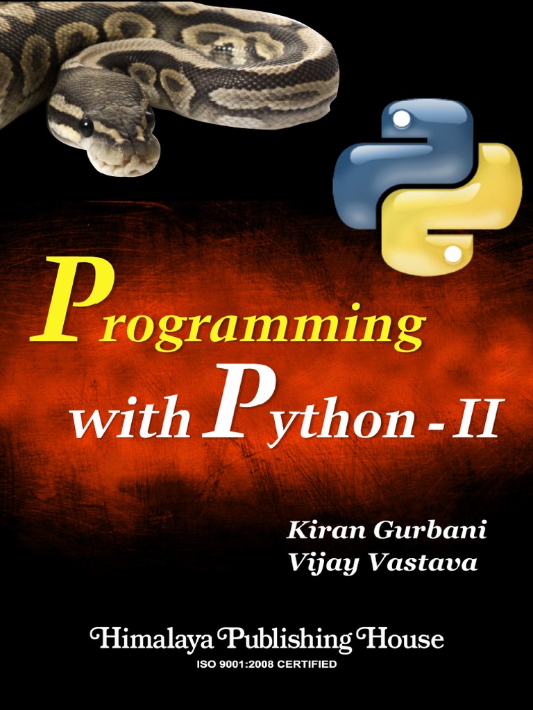 Python 2 Techmax | PDF | Computer File | Parameter (Computer Programming)