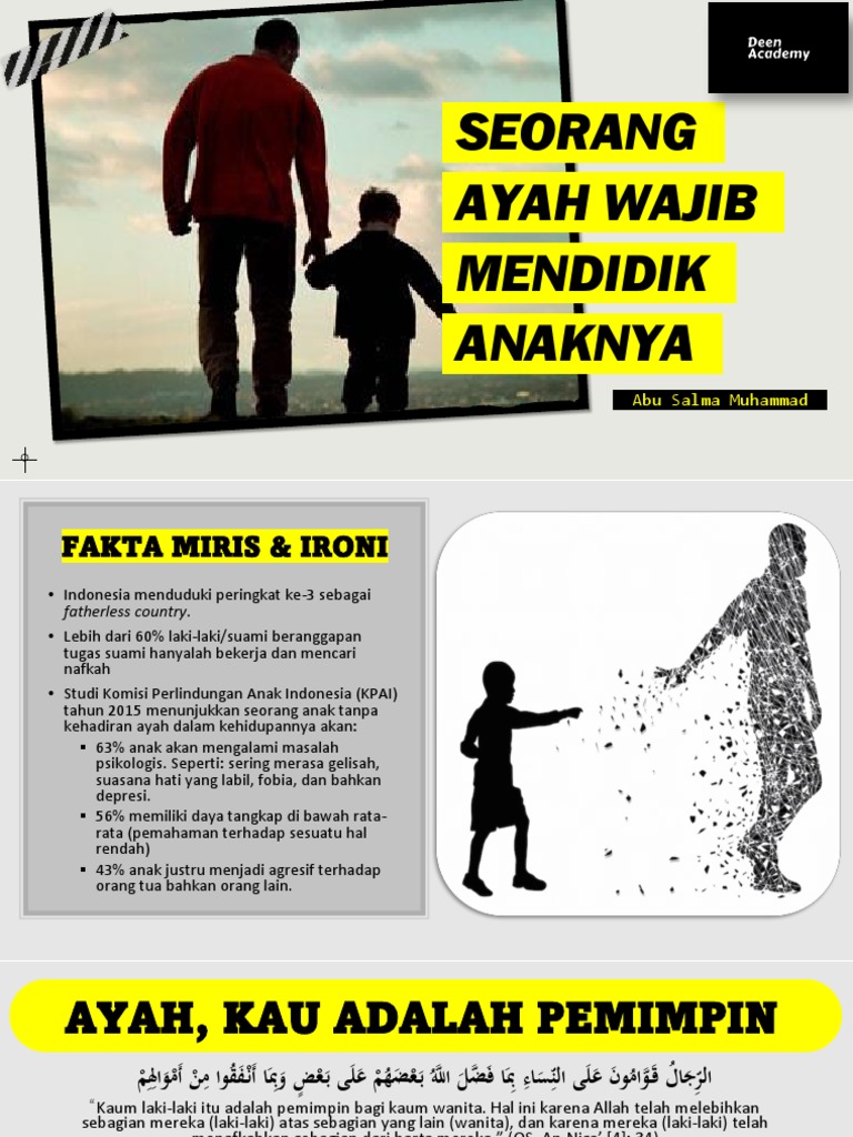 Pertemuan 1 Ayah Wajib Mendidik Anaknya | PDF