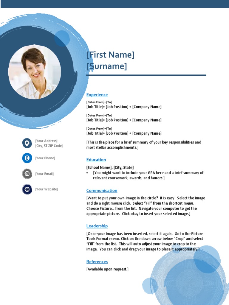 Resume Format and Name Guidelines | PDF