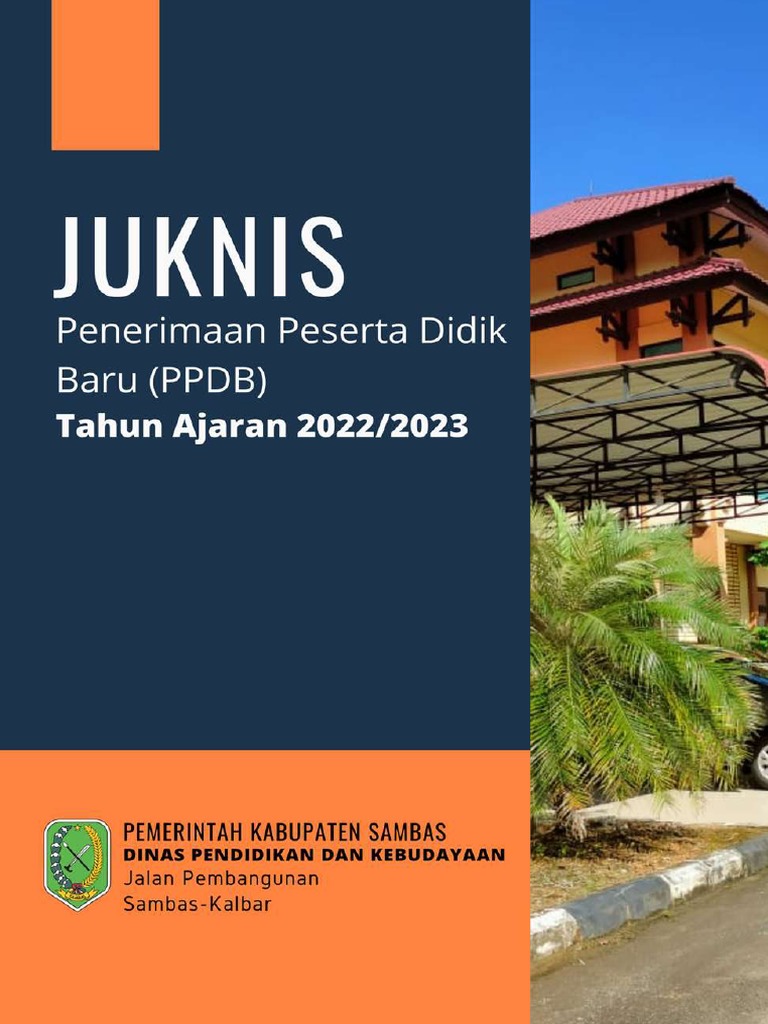 Juknis PPDB Ta 2022-2023 Kab. Sambas | PDF | Ilmu Sosial
