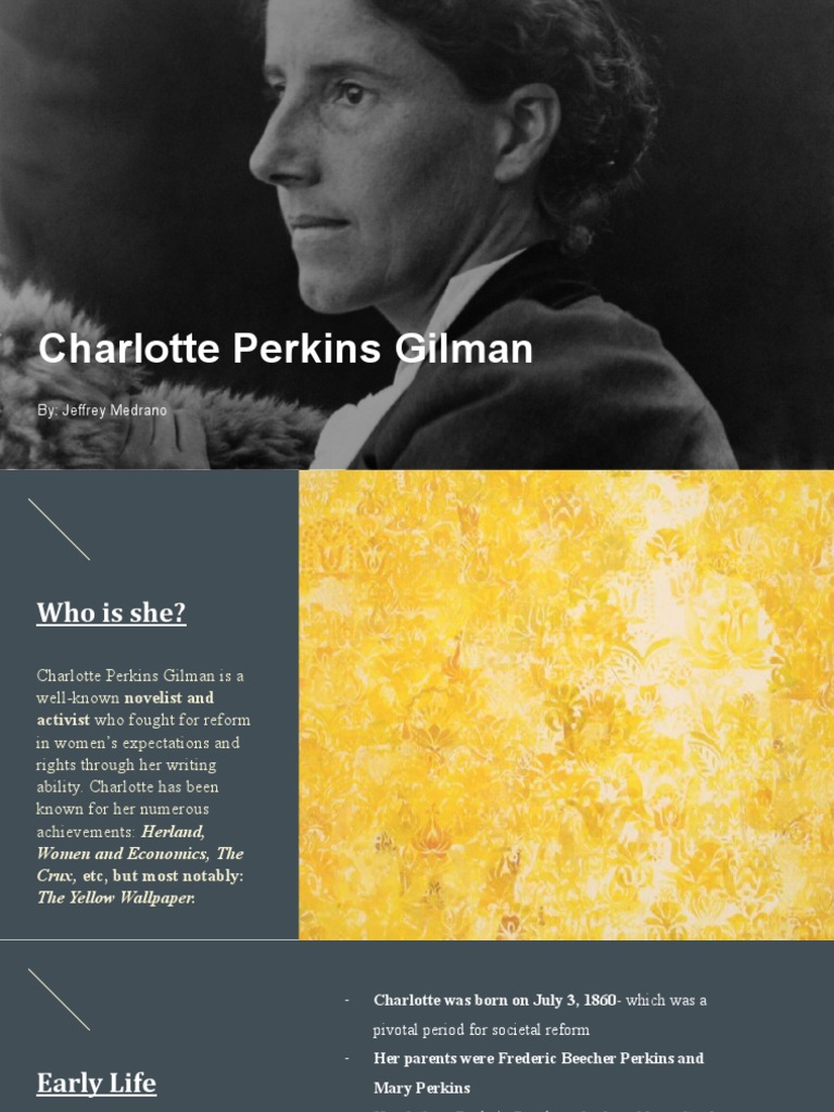 Charlotte Perkins Gilman | PDF | Charlotte Perkins Gilman | Woman