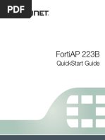 Fortiap U431F/U433F: Quick Start Guide | PDF | Ip Address | License