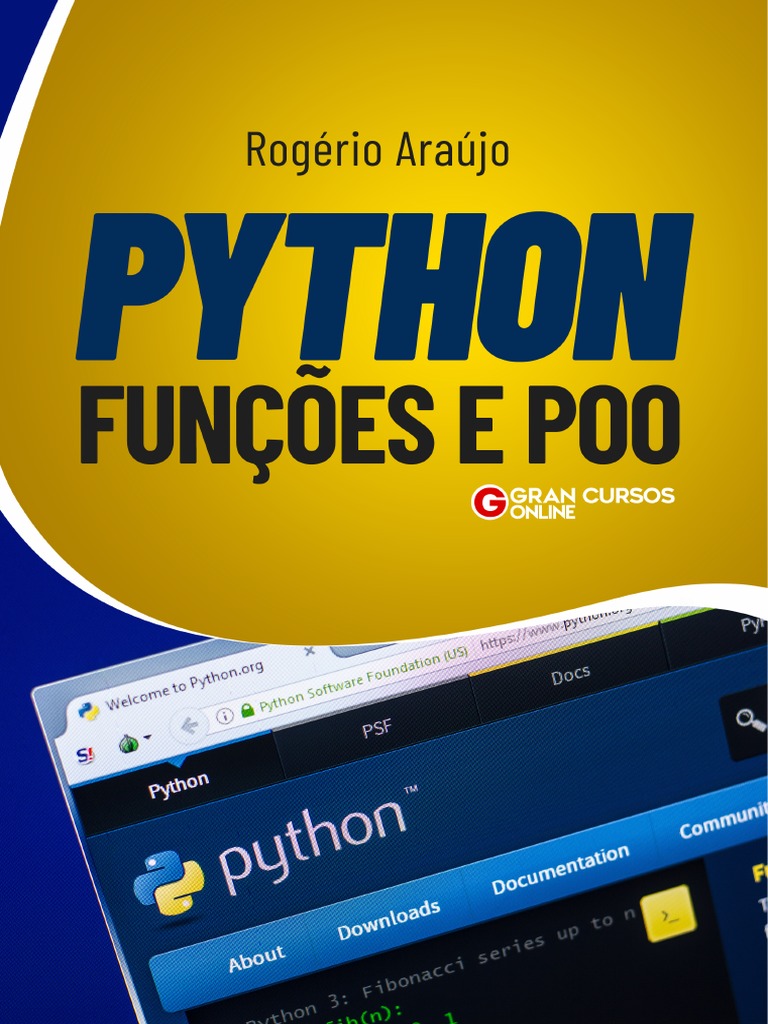 Funções e POO em Python | PDF | Python (linguagem de programação ...