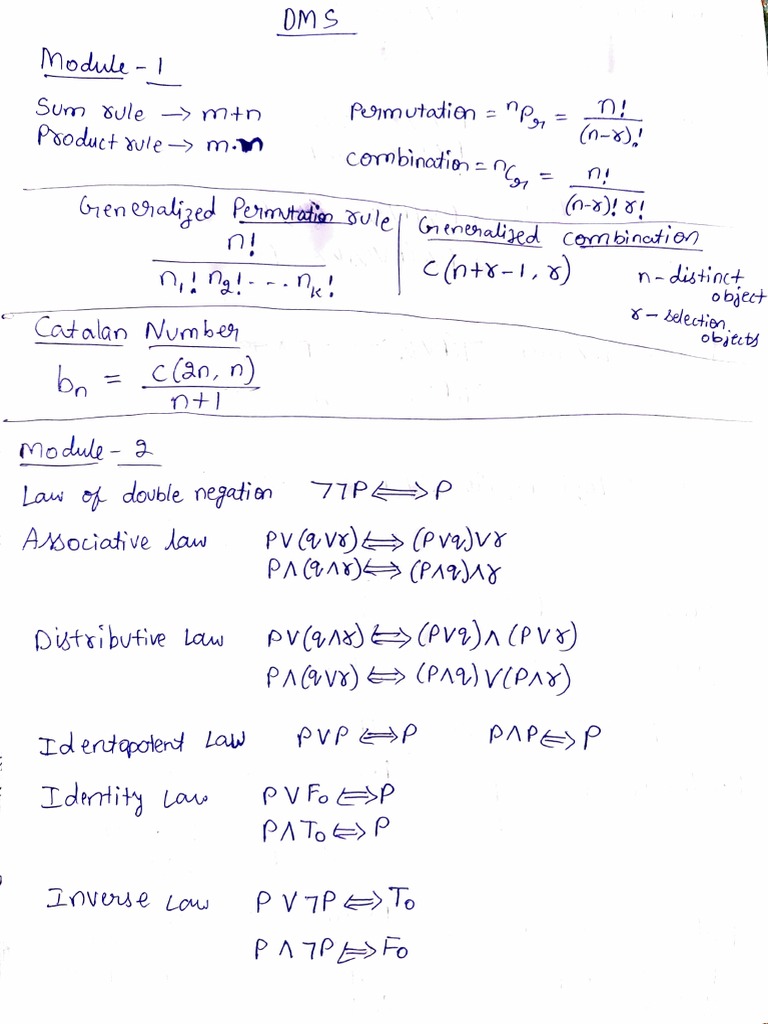 Dms Formula List | PDF