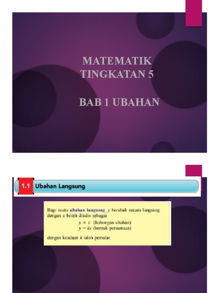 Matematik Tingkatan 5 | PDF | Teaching Methods & Materials