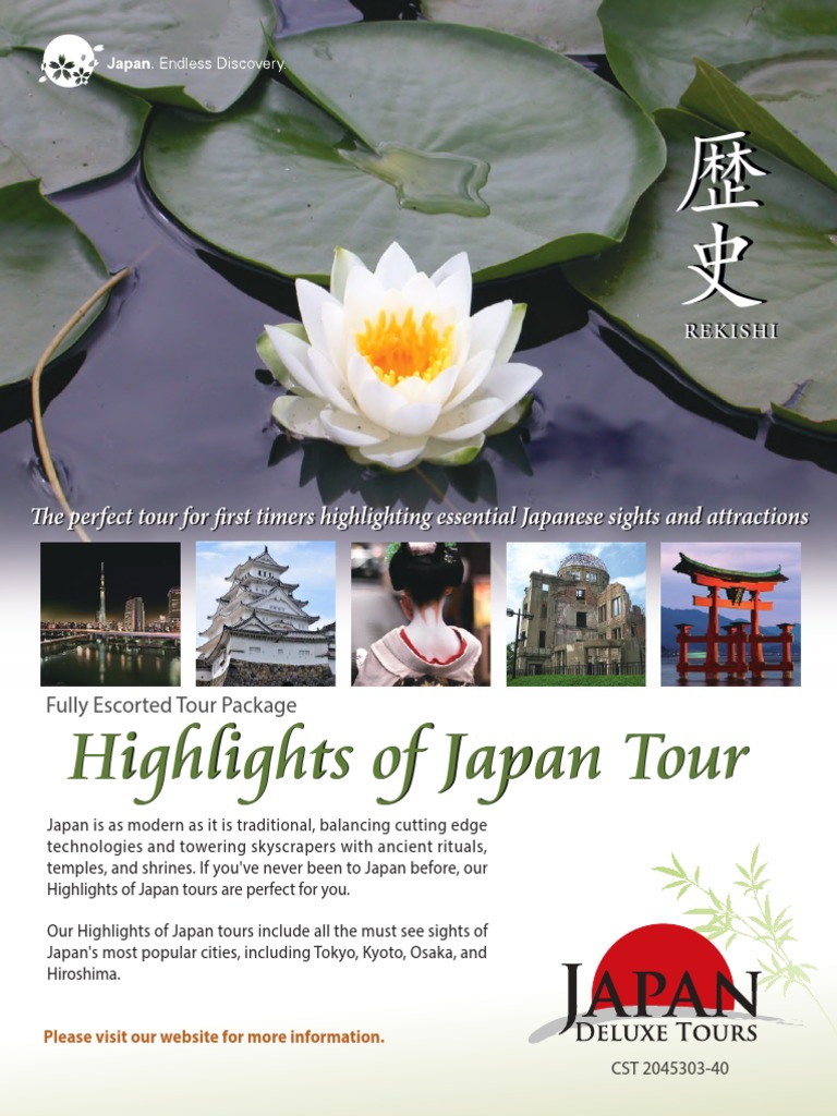 Japan Brochure 2 | PDF | Tokyo | Kyoto