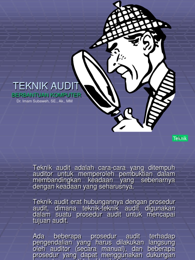 3-Teknik Audit | PDF