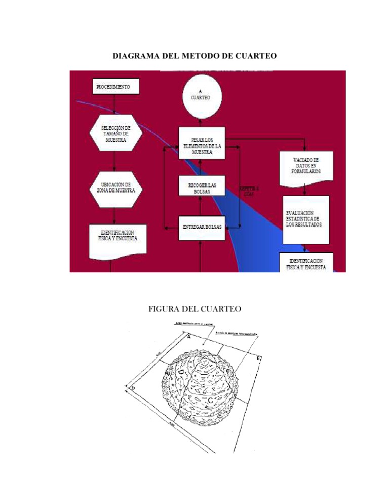Diagrama Del Metodo de Cuarteo | PDF