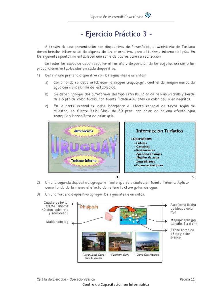 Ejercicio 3 | PDF | Color | Microsoft PowerPoint
