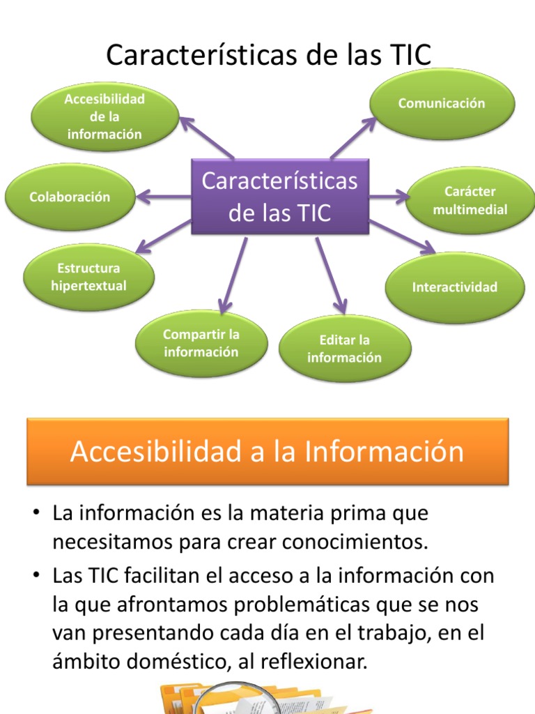 ¿Caracteristicas de Las TIC | PDF