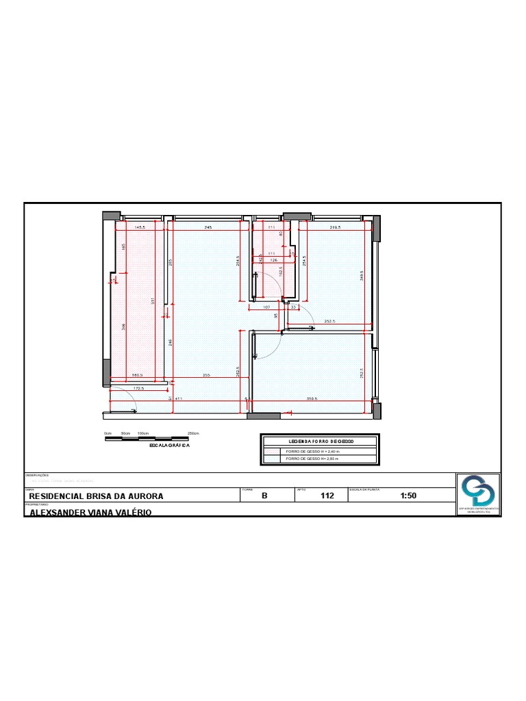 Planta Modelo Apartamento 2 Quartos | PDF