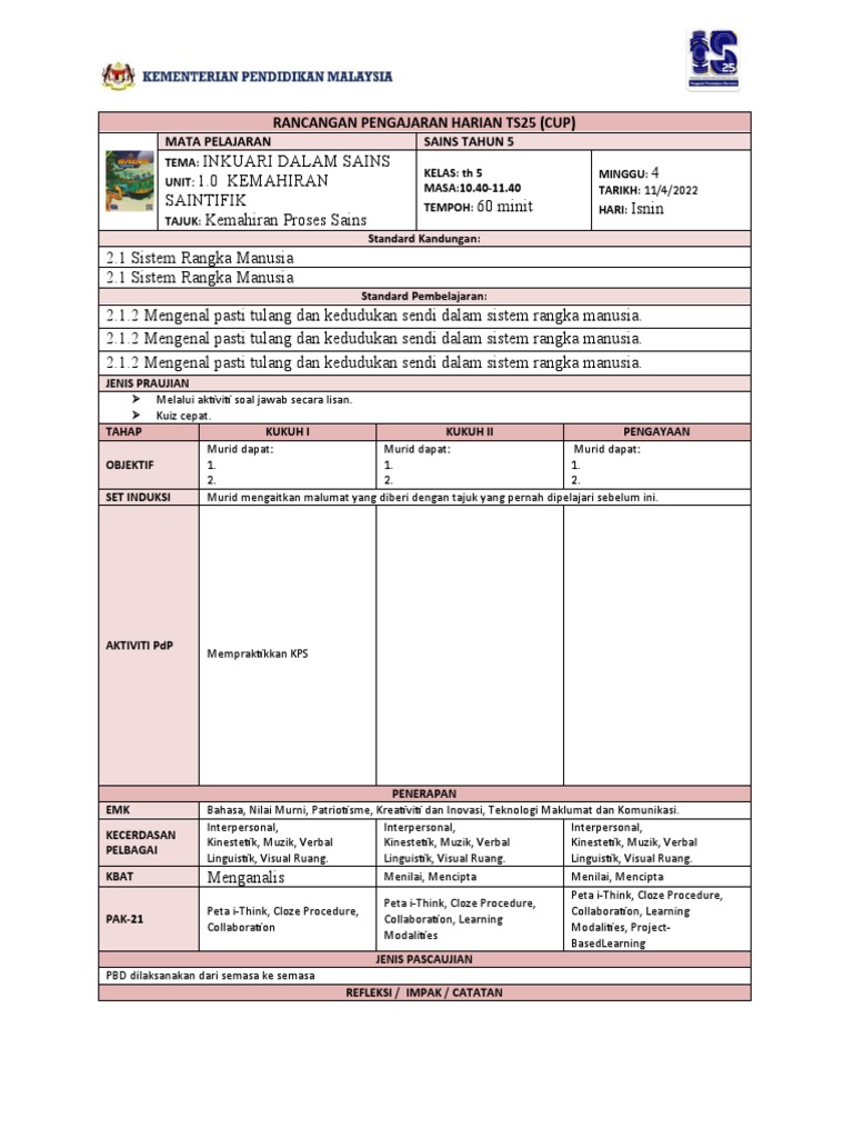 RPH Cup-Sn T5 (Tapak) | PDF