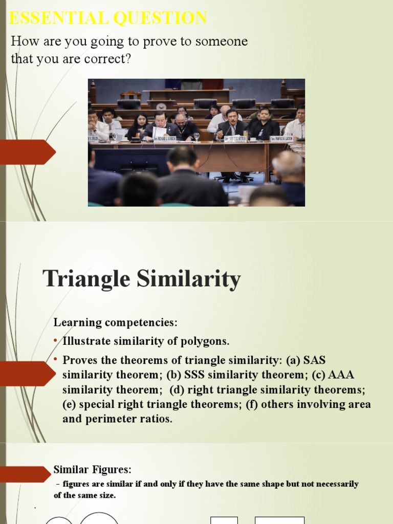 Proving Triangle Similarity | PDF | Triangle | Triangle Geometry