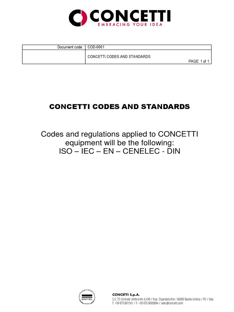 Att#02 - Concetti Code and Standard | PDF