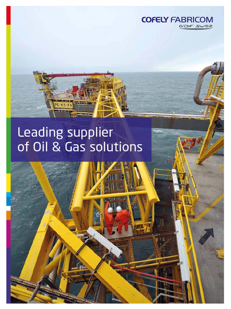 Cofely Fabricom Brochure OilGas 2015 | PDF | Project Management | Pipeline Transport