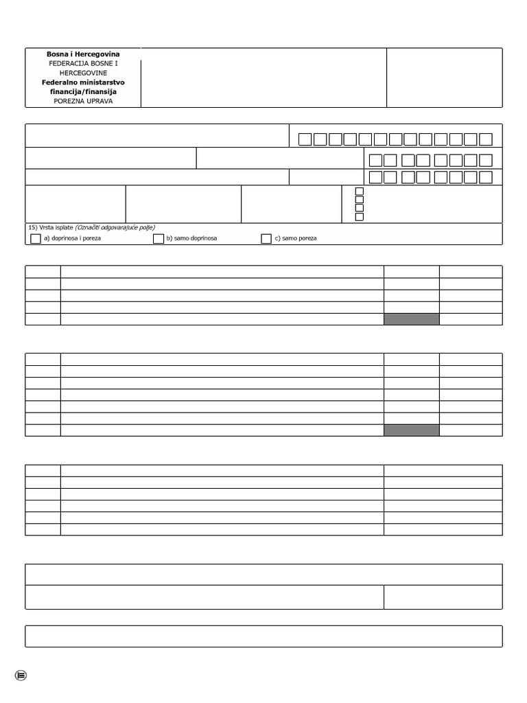 Specifikacija Uz Isplatu Plate - Obrazac 2001-novi-FARMA 0223 | PDF