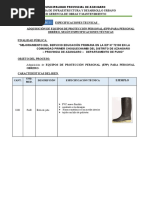 Ficha Tecnica Delantal PDF | PDF