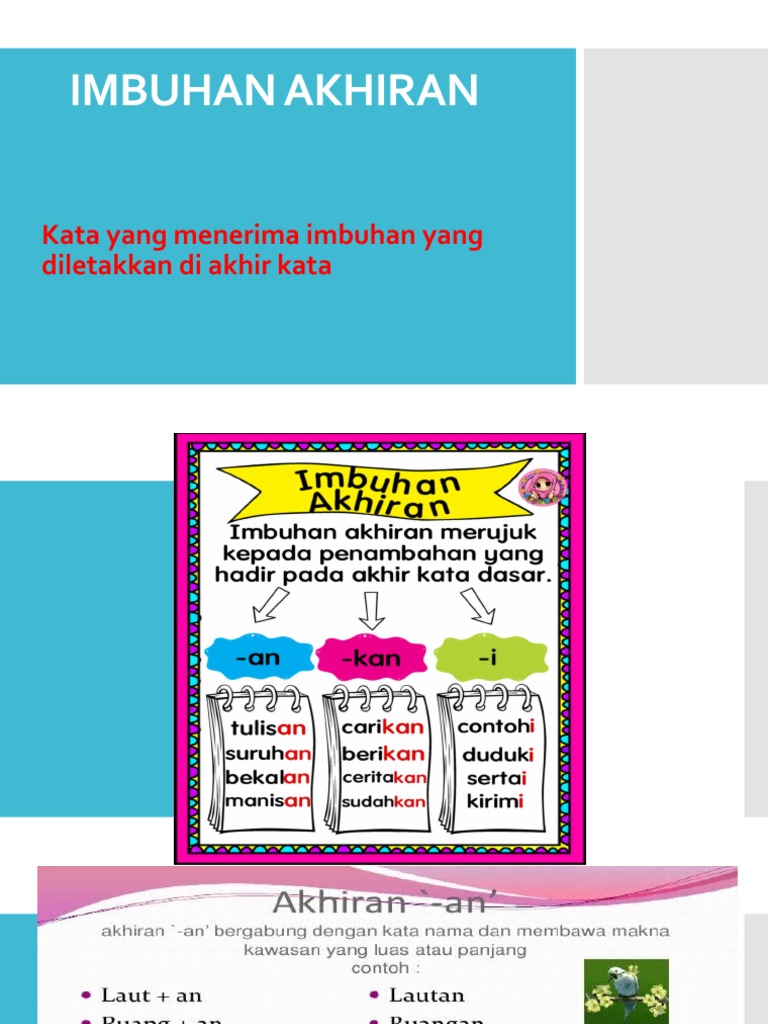Imbuhan Akhiran 12.09.2022 | PDF