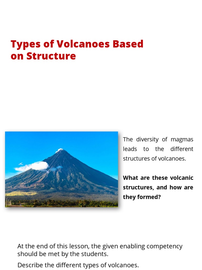 Types of Volcanoes | PDF | Volcano | Lava