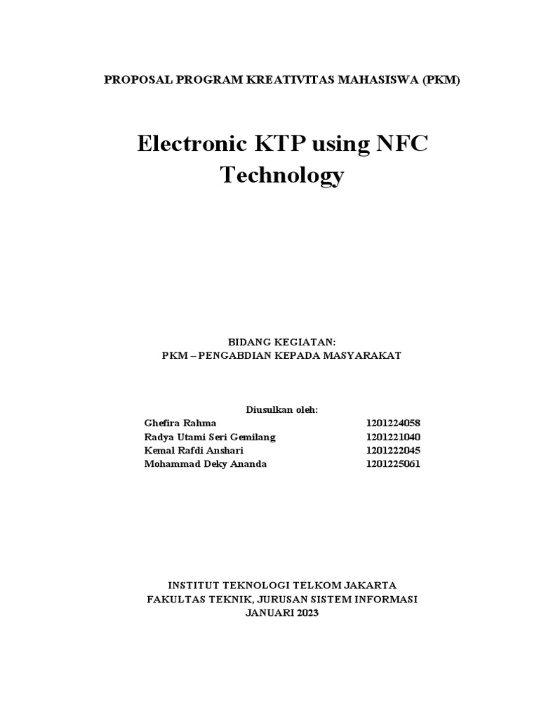 Template PKM KST | PDF