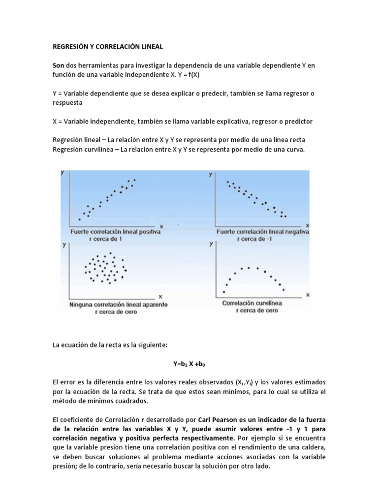 Guía Taller Correlación y Regresión - CORE 2023 | PDF | Análisis de regresión | Regresión lineal