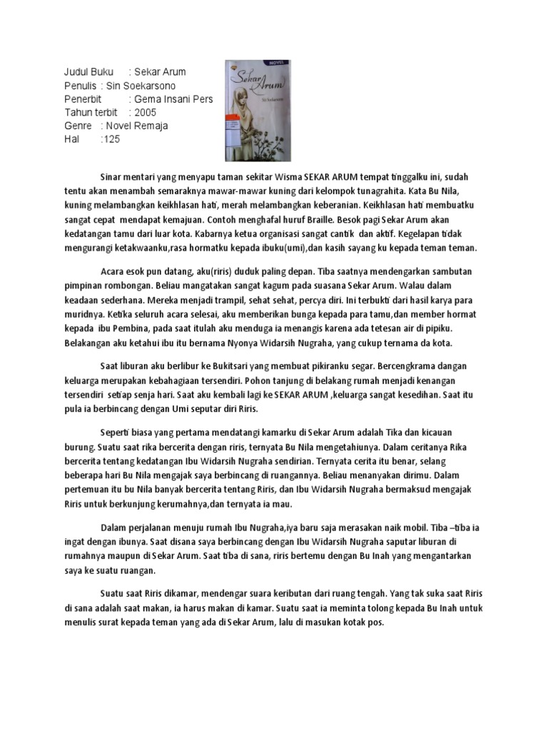 Sekar Arum | PDF | Fiksi Misteri, Thriller, & Kejahatan