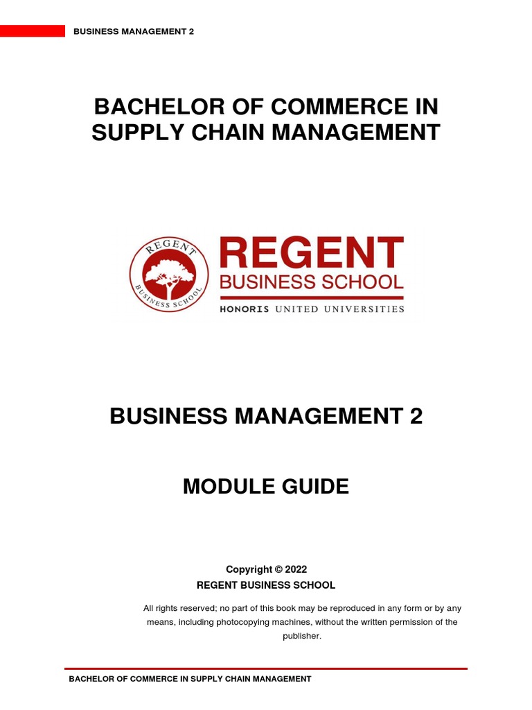 BCOMSCM Business Management 2 | PDF | Motivation | Motivational