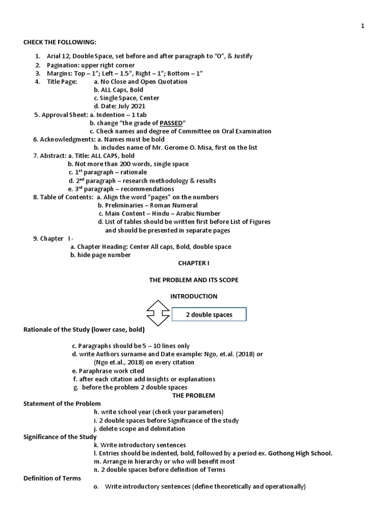 Styles and Format in Resarch Paper | PDF | Paragraph | Citation