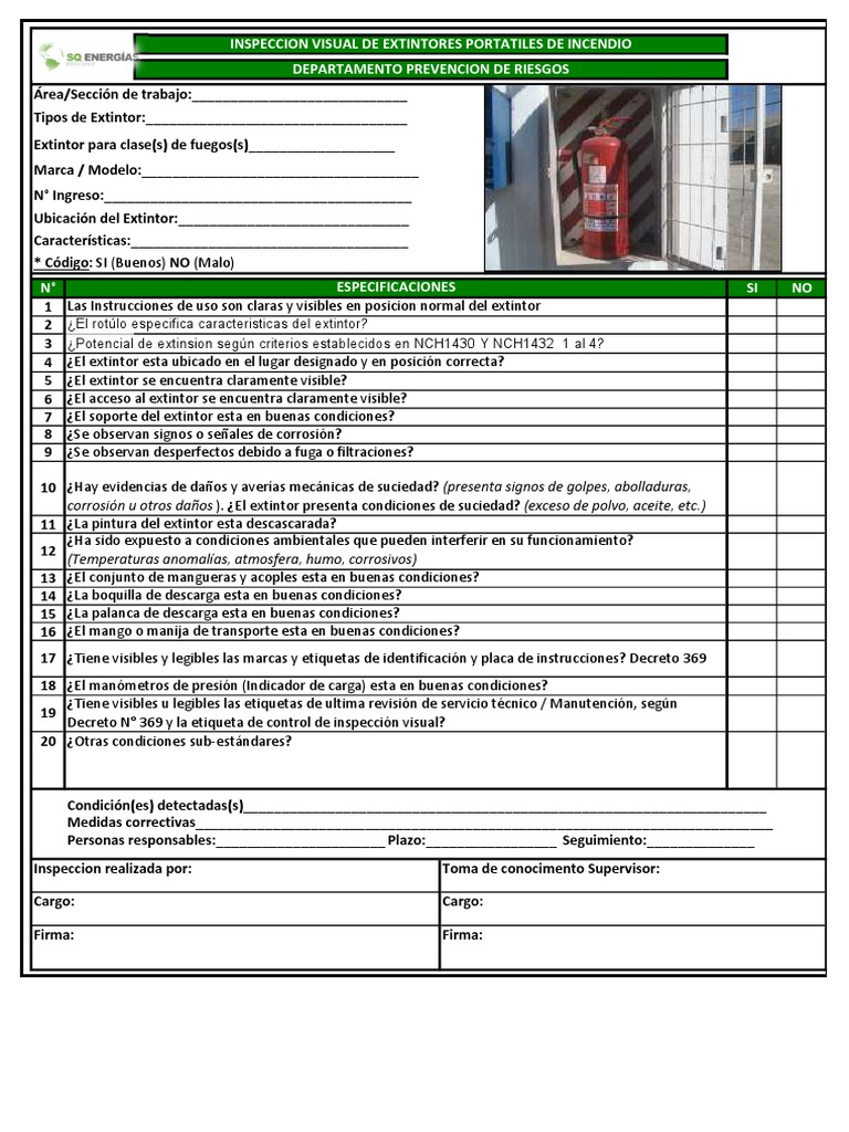 Check - List - Extintores | PDF