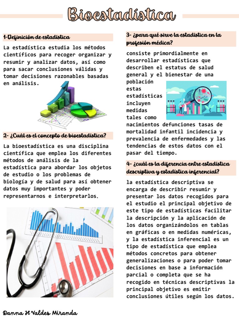 Bioestadistica | PDF | Estadísticas | Bioestadística