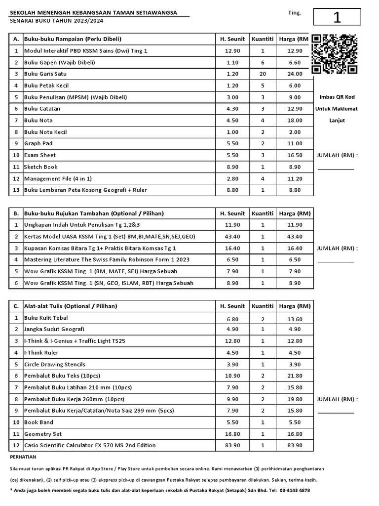 Nota PJPK (Wildan) | PDF