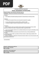 Template Halal Declaration | PDF
